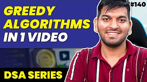 GREEDY ALGORITHMS - YouTube