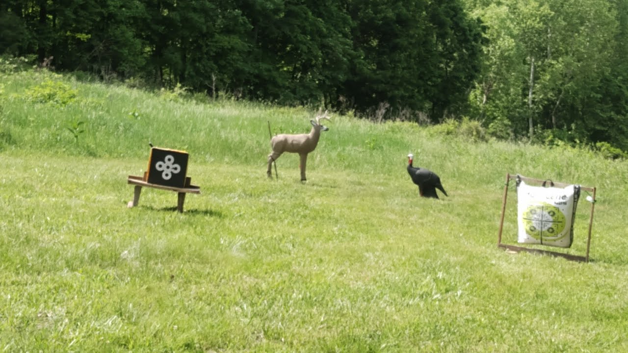 Adding to the Backyard 3D Archery Range - YouTube