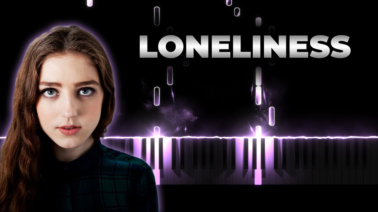Birdy - Loneliness | Piano Karaoke Cover, Lyrics - YouTube