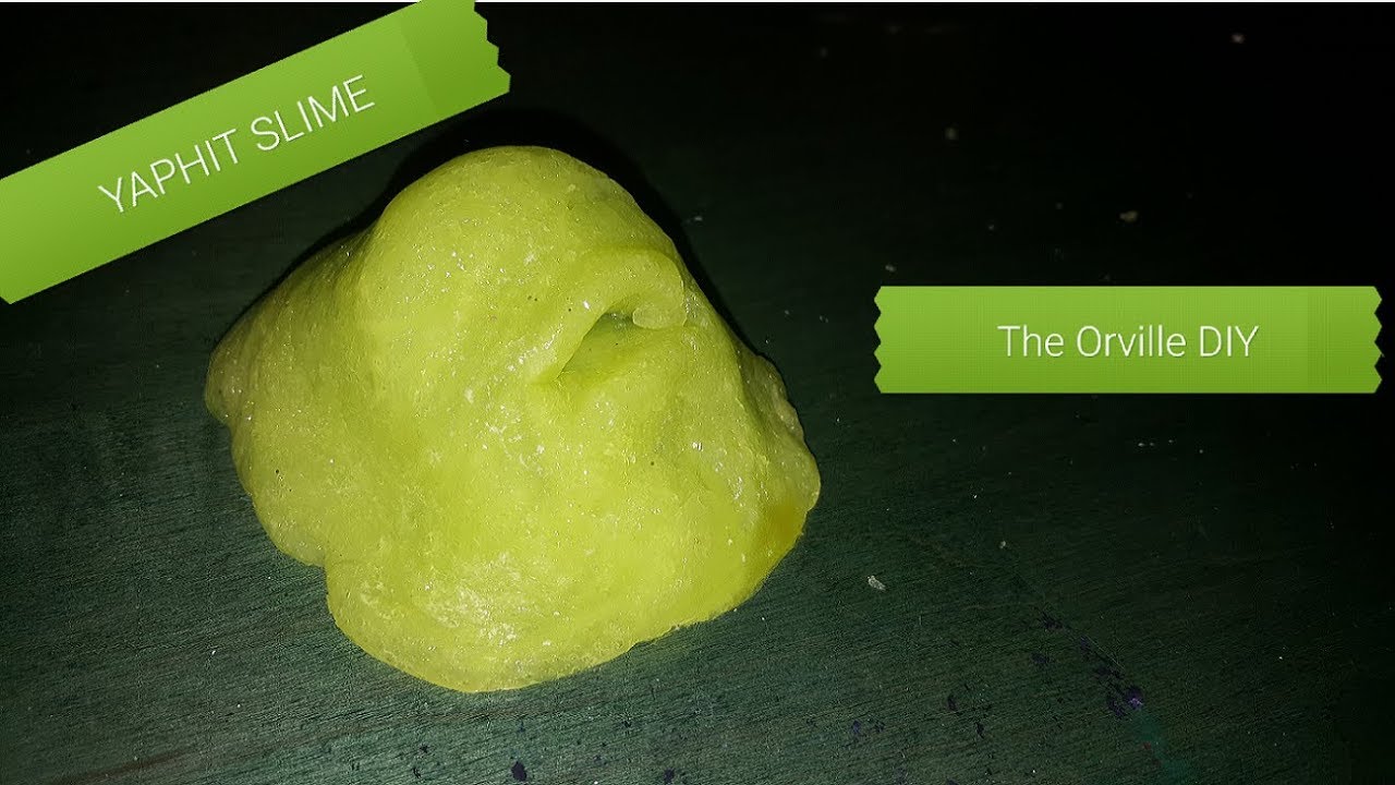 How to make Yaphit from The Orville - A DIY Slime Tutorial - YouTube