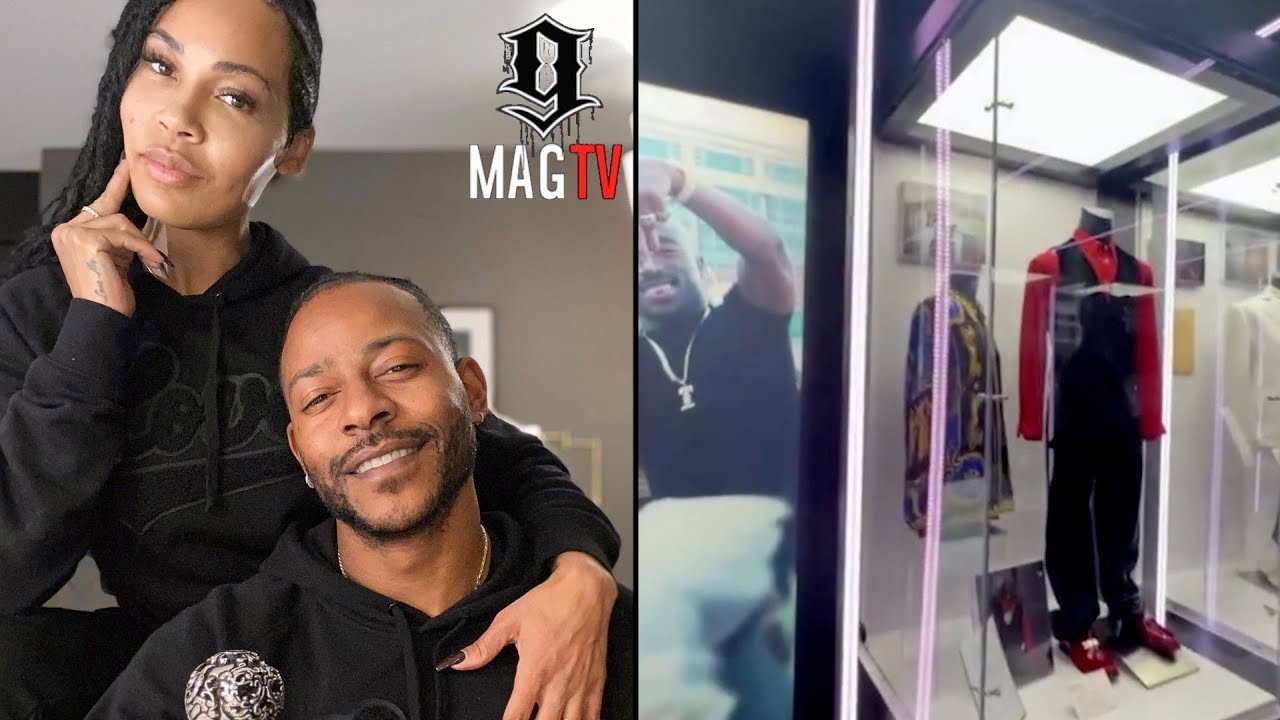 Eric Bellinger & Wife Lamyia Good Visit Tupac's Exhibit In Los Angeles ...