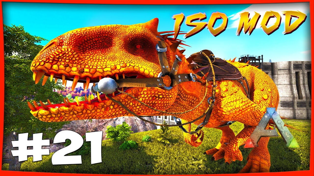 INDOMINUS REX ALPHA | ISO MOD Ark Fr #Ep21 - YouTube