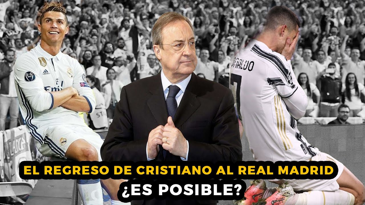 CRISTIANO RONALDO REGRESA al REAL MADRID? ZIDANE y RAMOS HABLAN de CR7 ...