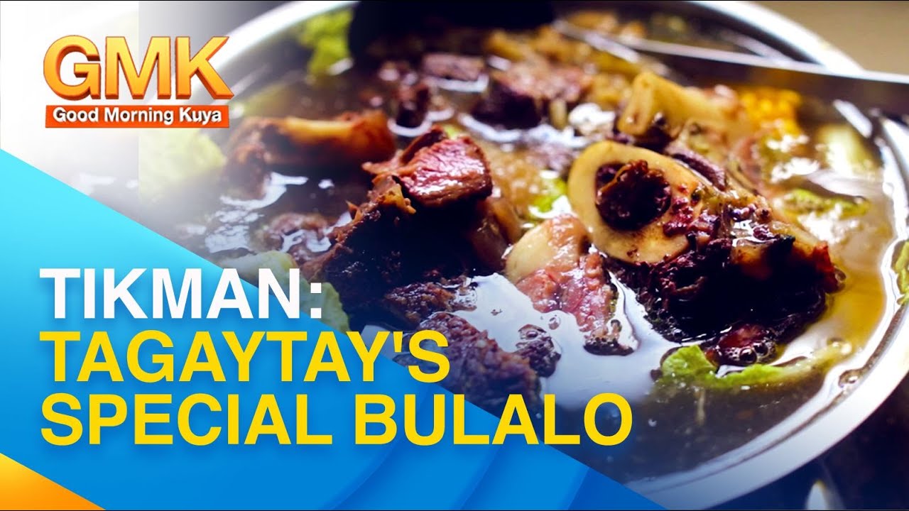 FOOD TRIP: Malinamnam at mainit na special bulalo ng Tagaytay - YouTube