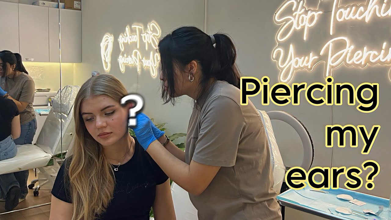 Piercing my ears? Stay tuned to find out what piercing i got) - YouTube