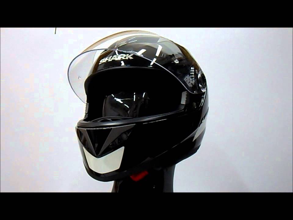 Capacete SHARK S700 Full Black - www.mobysport.com.br - YouTube
