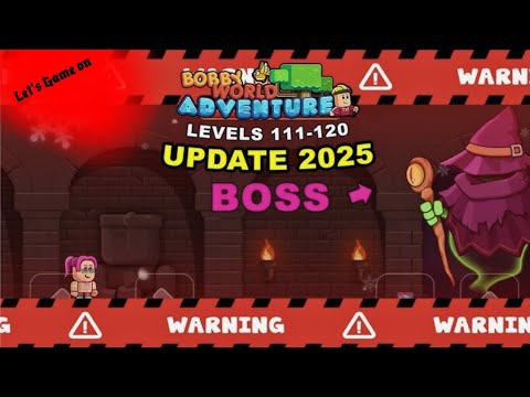 Bobby World Adventure Updated Levels 111-120 + BOSS - YouTube
