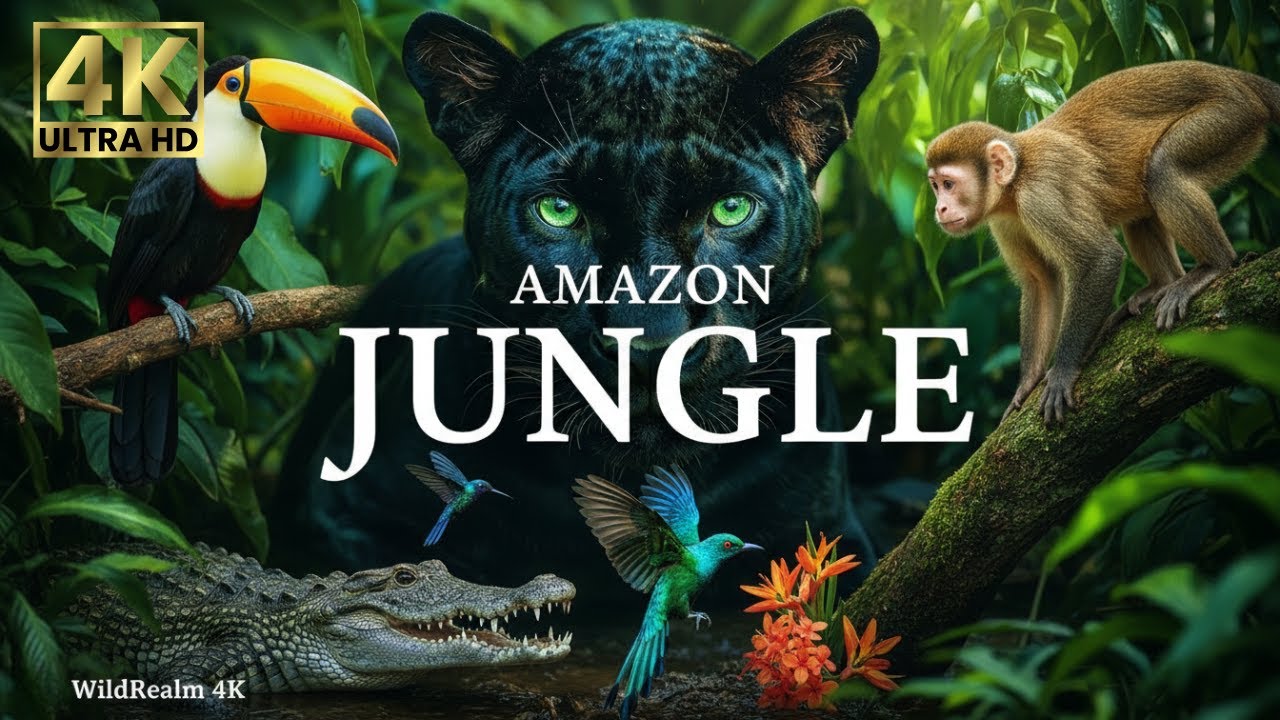 Amazon Wildlife Documentary 4K – Exploring the World’s Largest ...