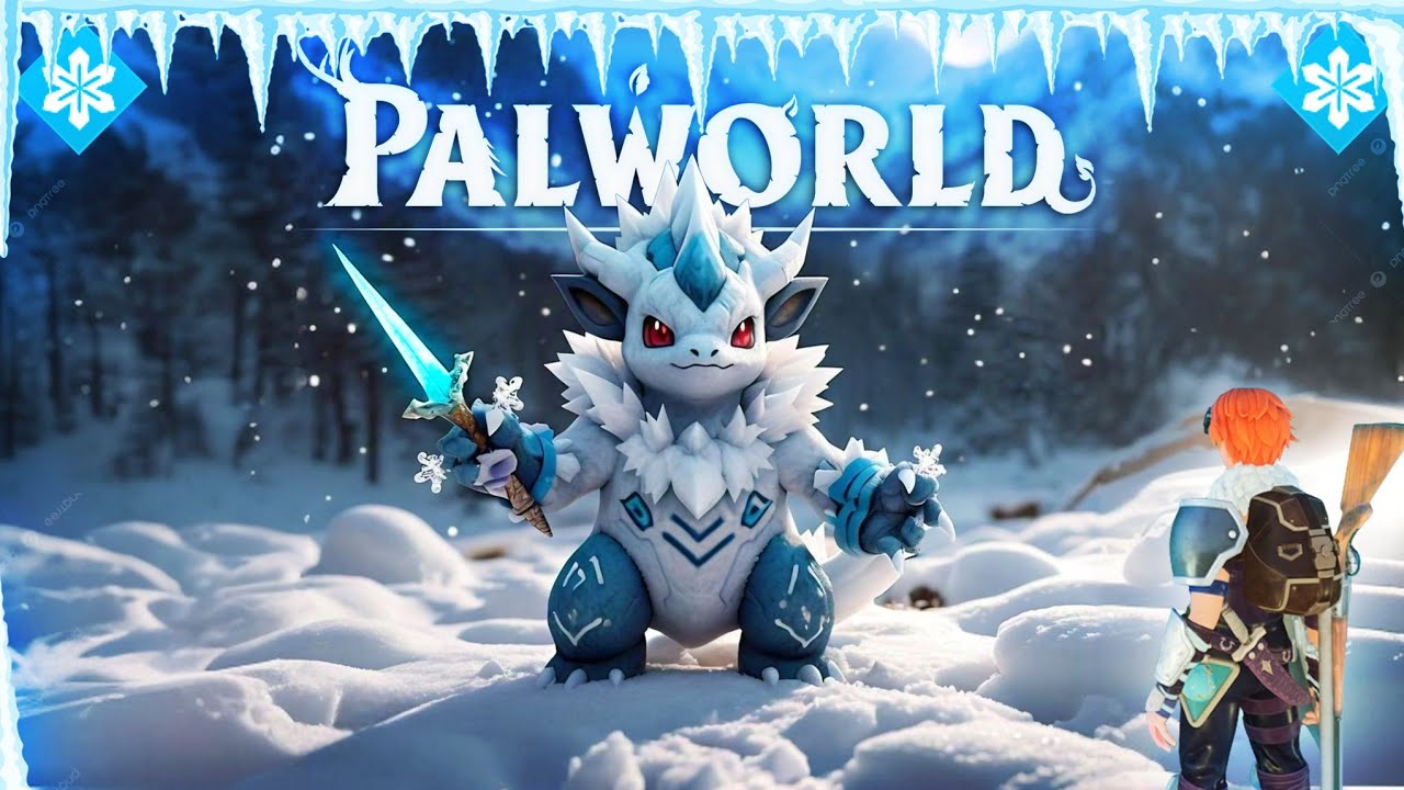 FINALLY I CAPTURE NEW ICE TYPE BOSS POKEMON !🥶|| PALWORLD NEW SERIES #3 ...