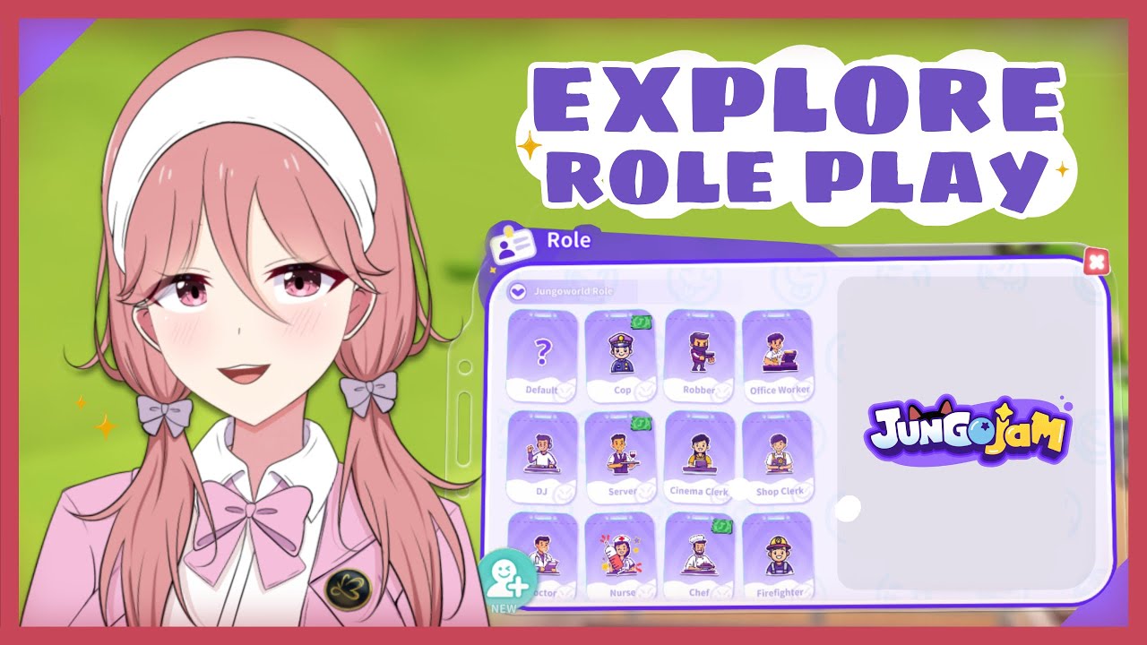 🔴 [ JUNGO JAM ] COBAIN PROFESI YANG ADA DI JUNGO TOWN! 🤩 | #JungoJam ...