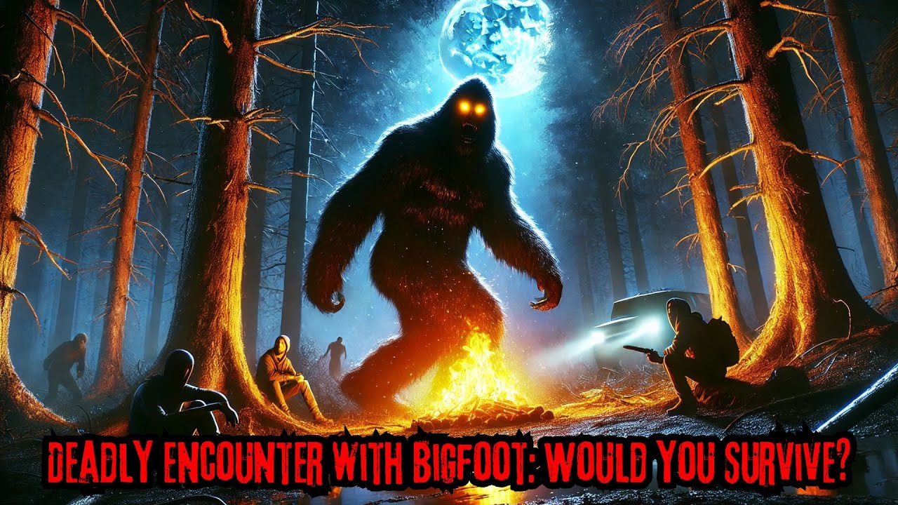 Scary Running from Bigfoot: The Terrifying and Disturbing True Story of ...