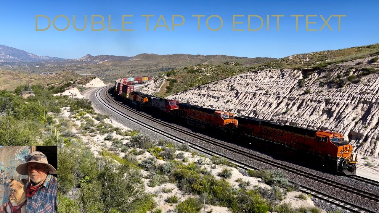 Warbonnet 799! BNSF Stack Train Accelerates Up & Over Cajon Railway ...