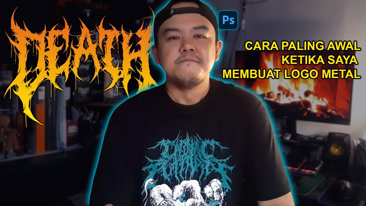 MAKE A METAL LOGO - BASIC SAYA MEMBUAT LOGO METAL - YouTube