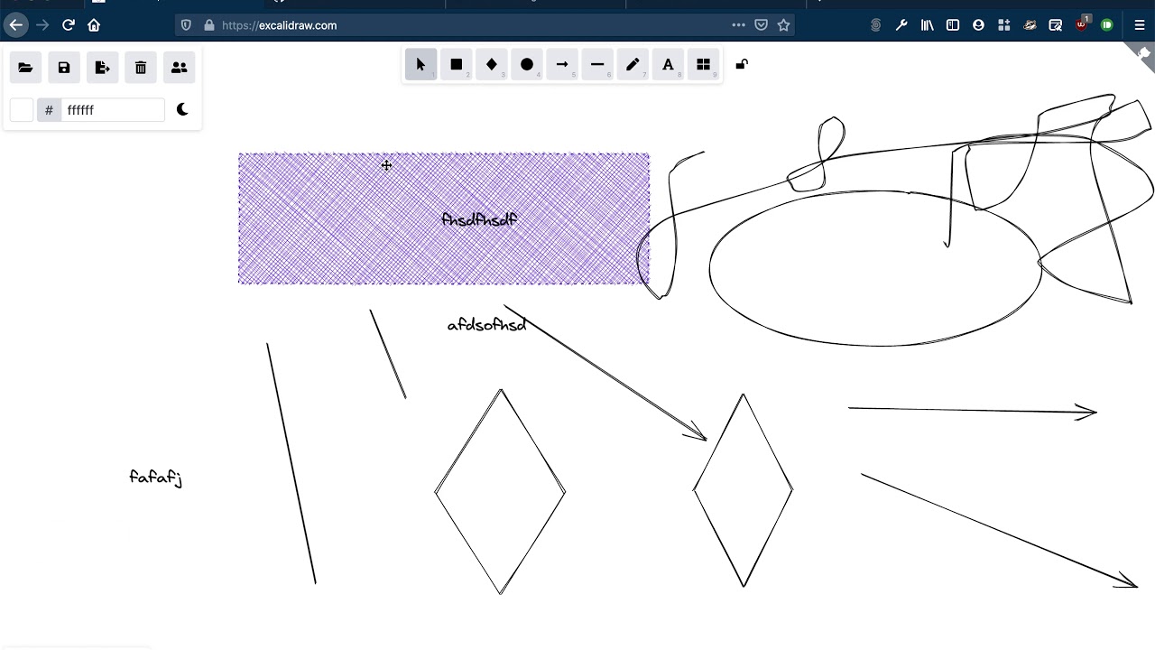 Excalidraw drawing tool - YouTube