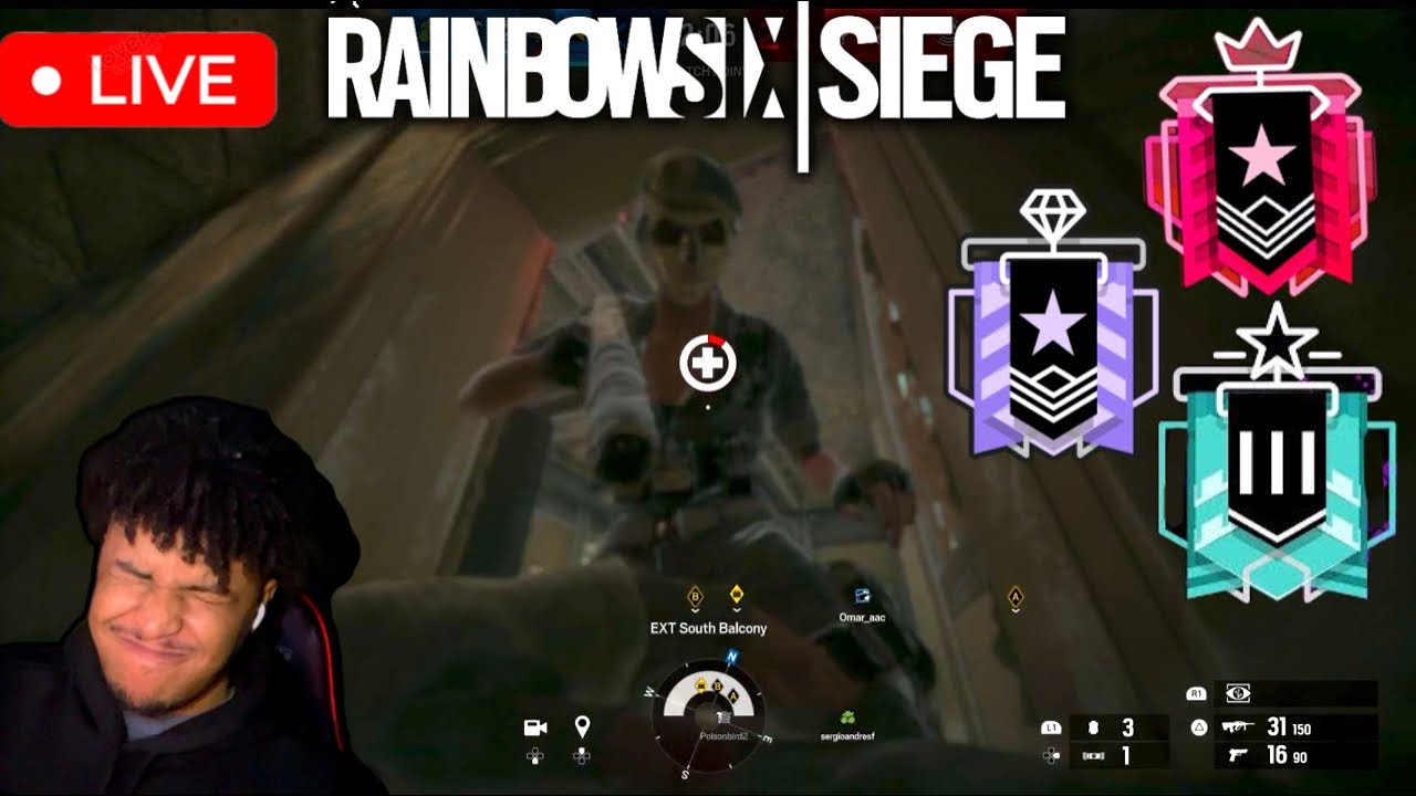 🔴FIRST R6 GAME PLEASE HELP ! CUSTOMS LOBBY 👀👀 TEXT TO SPEECH ON 😈😎 ...