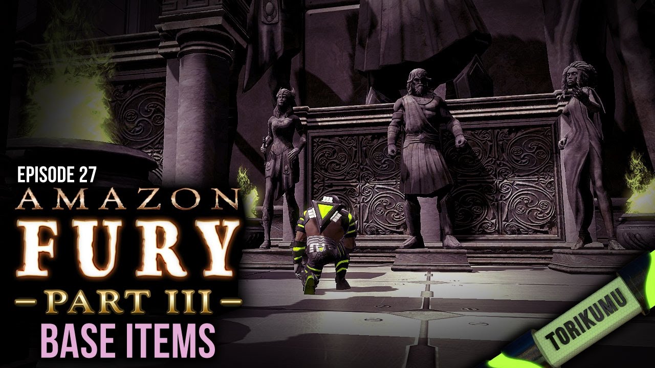 DCUO Amazon Fury part III: Base Items - YouTube