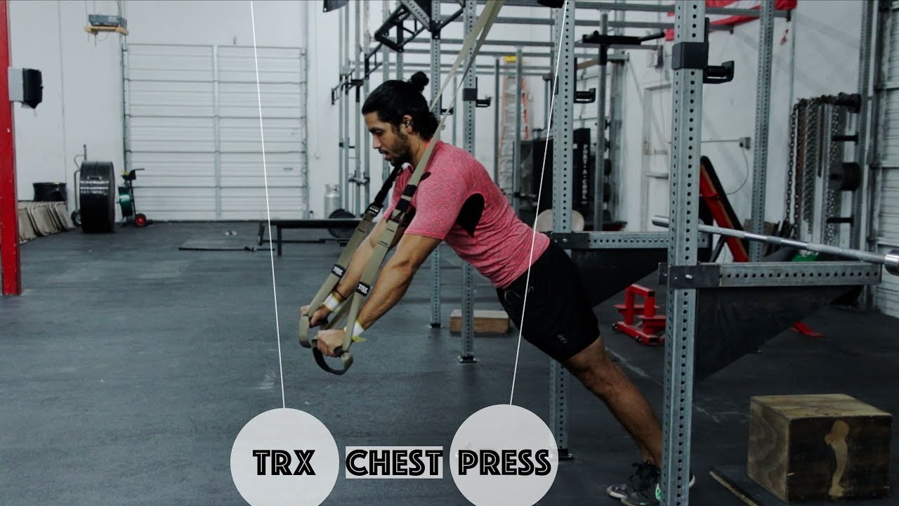 How To: TRX Chest Press - YouTube