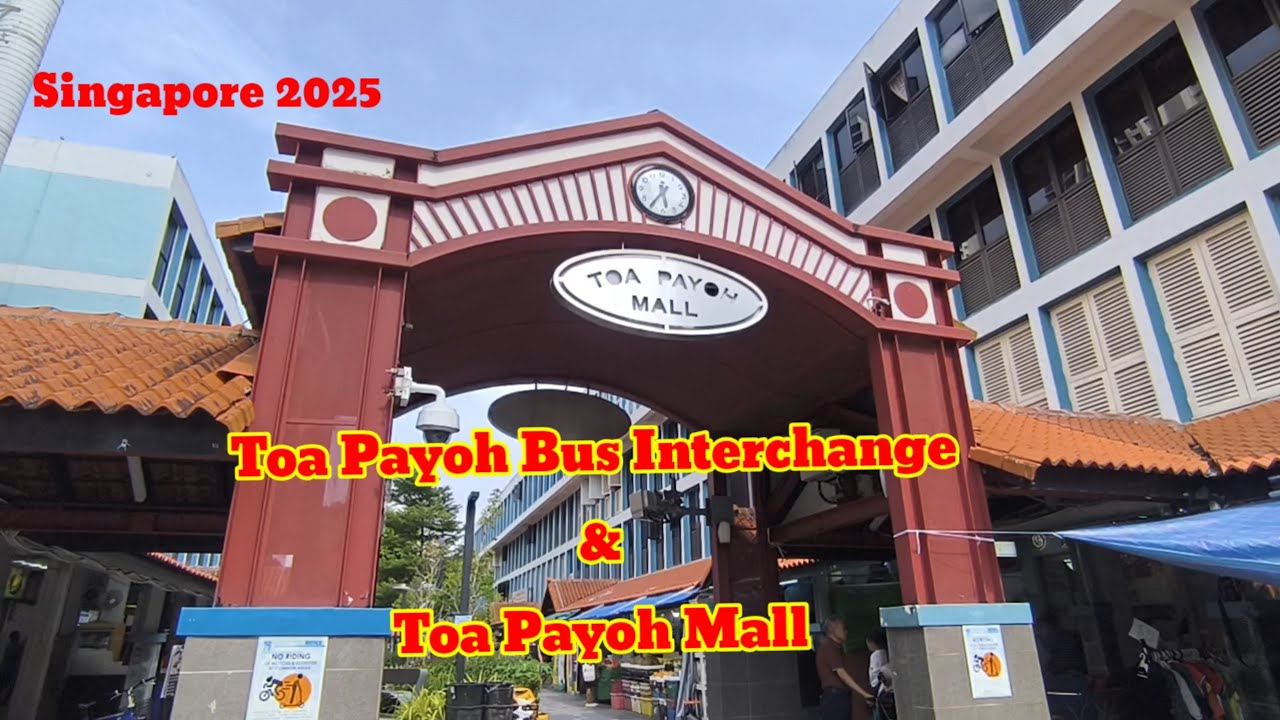 Toa Payoh Bus Interchange And Toa Payoh Mall #explore - YouTube