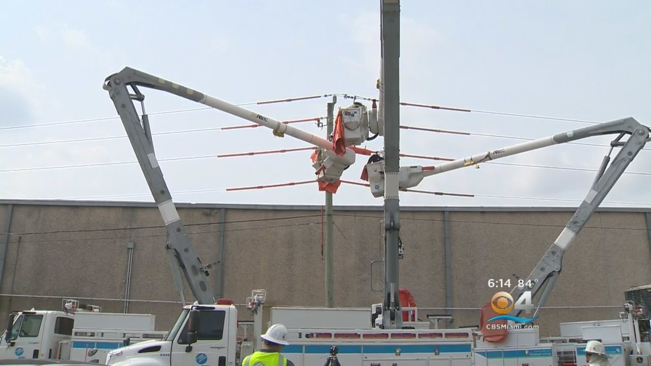 FPL Strengthens Power Lines Ahead Of Hurricane Season - YouTube