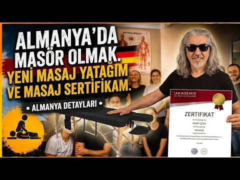 ALMANYA'da MASÖR OLMAK.!!!!  murat özün canlı yayın