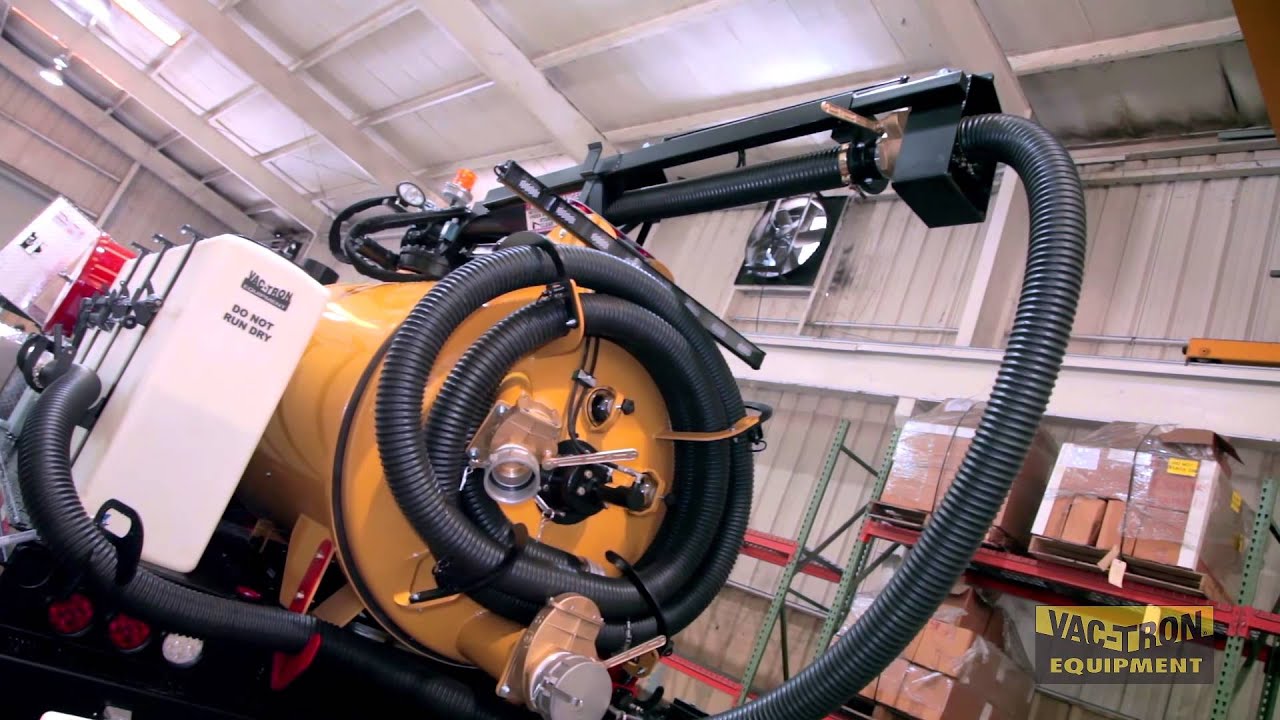 Vac-Tron HTV PTO Series Vacuum Truck - YouTube