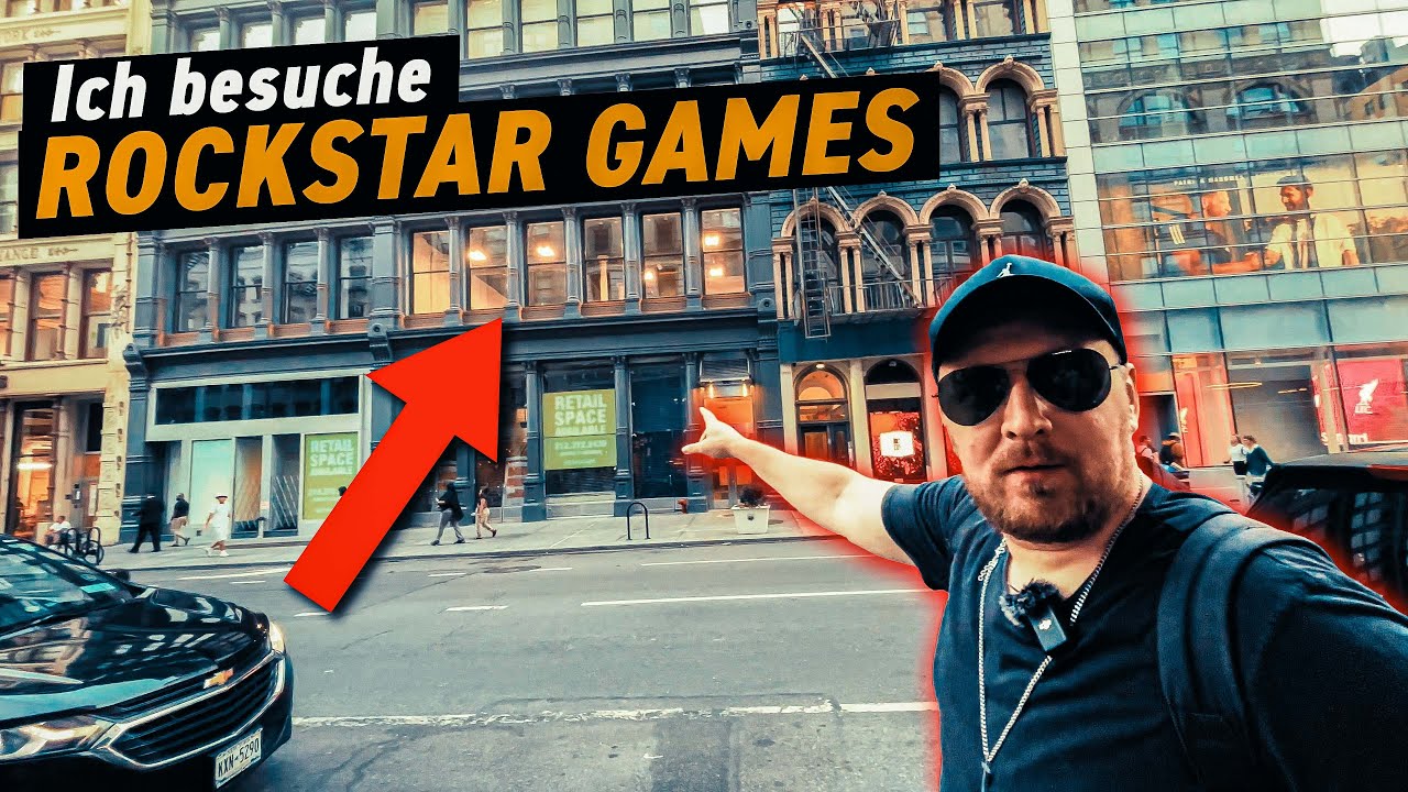 USA Reise Vlog - Tag 2 (Ich besuche Rockstar Games in New York) - YouTube
