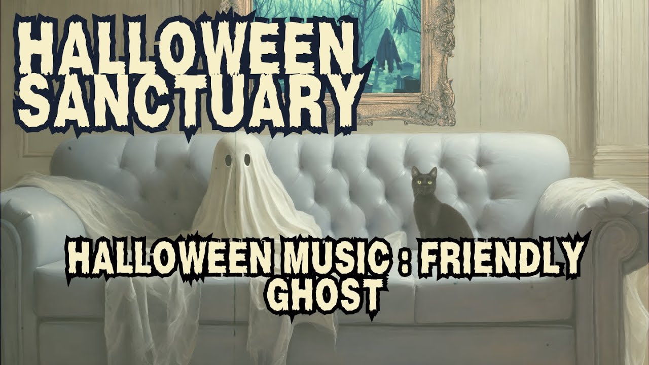 Happy Halloween : Casper And Black Cat | Halloween Music Playlist - YouTube