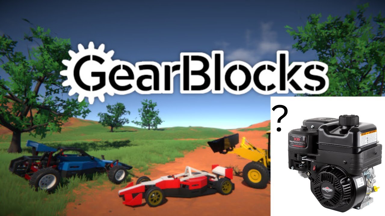 GearBlocks - My first engine runs - YouTube