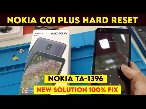 Nokia C01 Plus Hard Reset | Nokia TA-1396 Unlock Pattern Lock, Pin Lock | New Solution 100% Fix ...