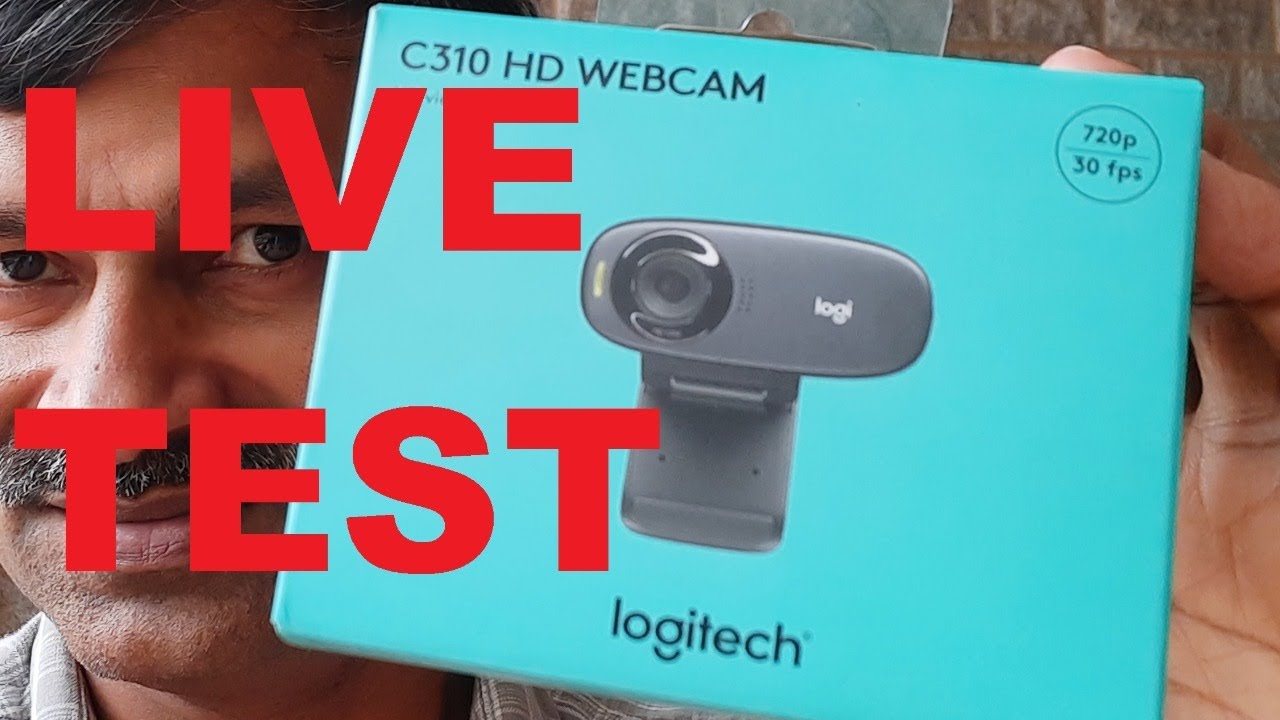 Live Test Video With Logitech C310 HD WEBCAM - YouTube