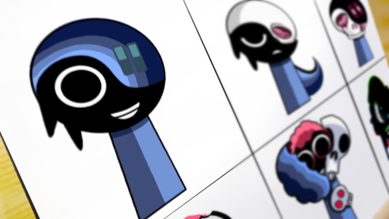 Drawing INCREDIBOX SPRUNKI (Rebel) - Phase 1 VS Phase 2 VS Phase 3 VS ...