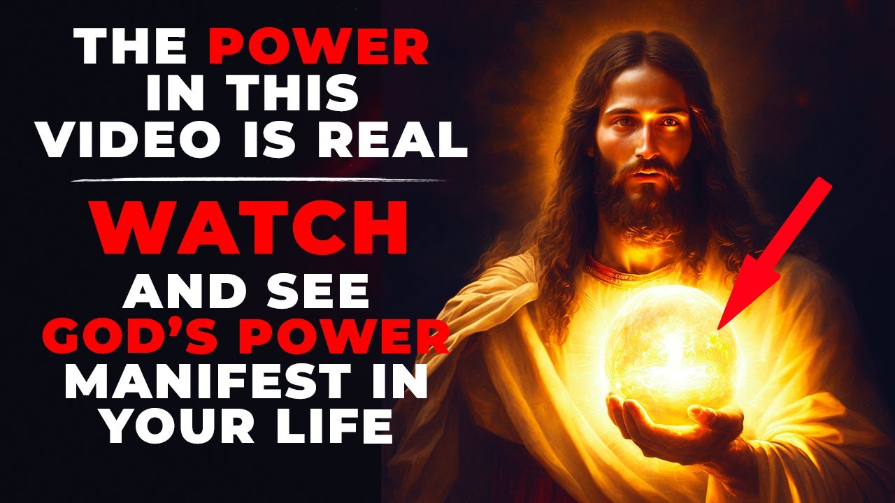 GOD WILL MANIFEST HIS HEALING POWER IN YOUR LIFE IF YOU WATCH THIS NOW ...