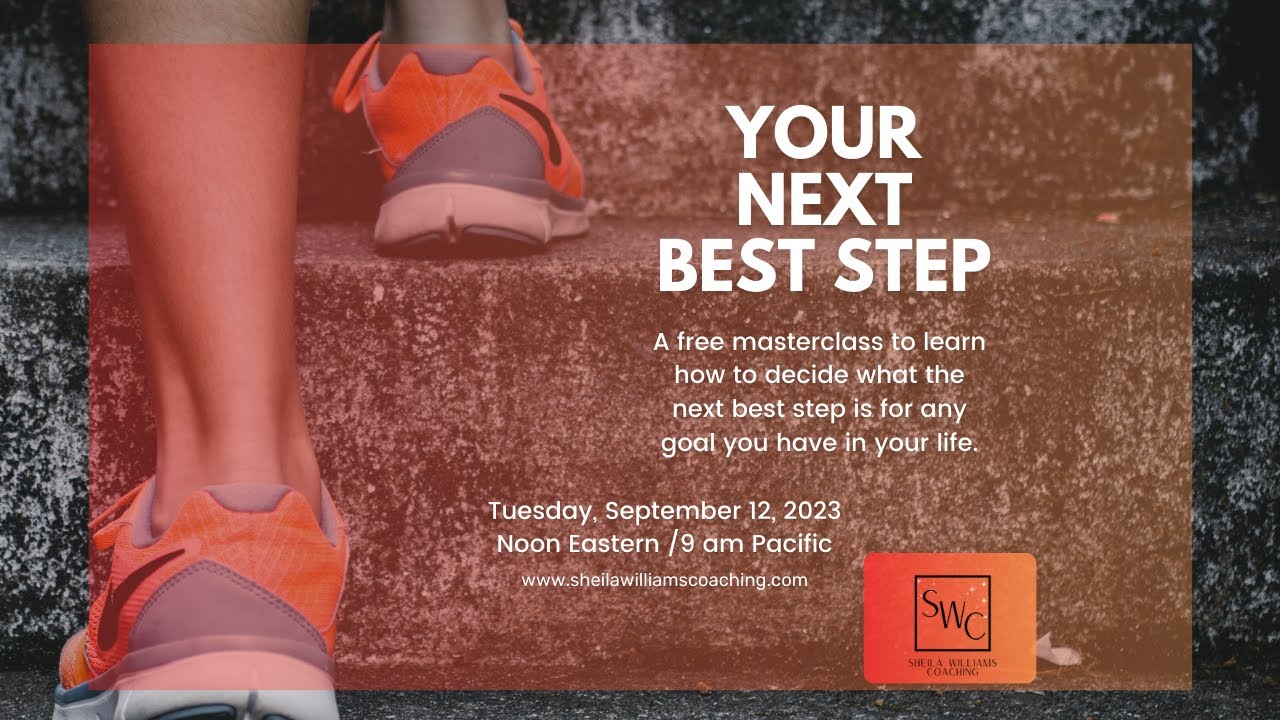 Your Next Best Step - Masterclass - YouTube