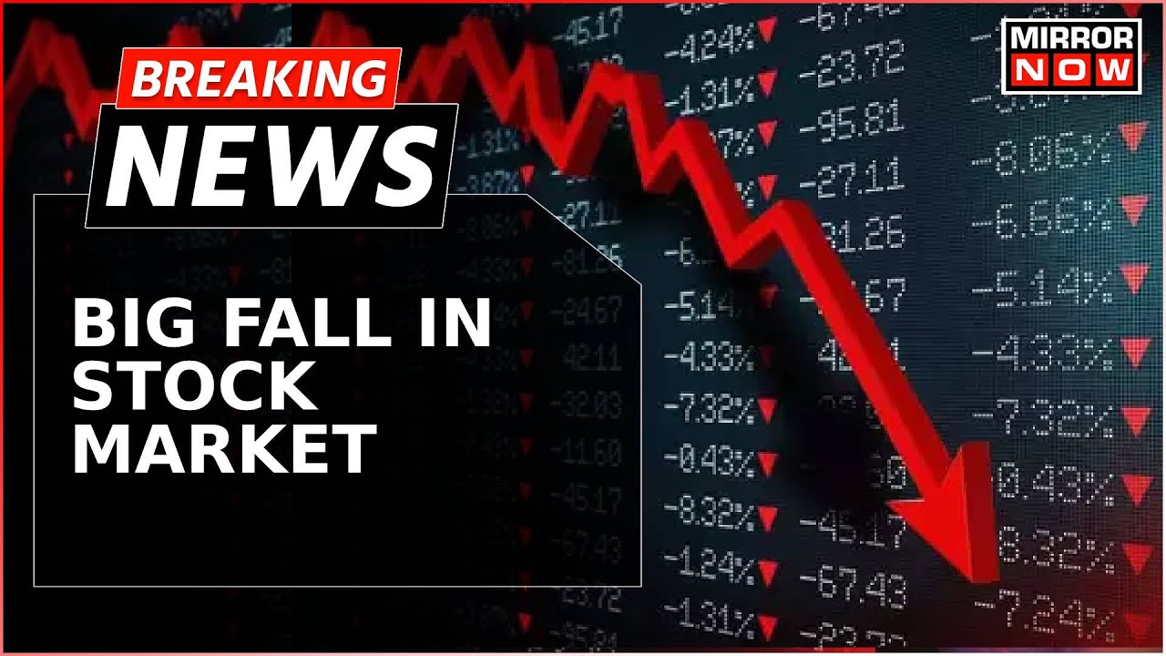 Breaking News | Big Fall In Stock Market; BSE Opened With Decline Of ...
