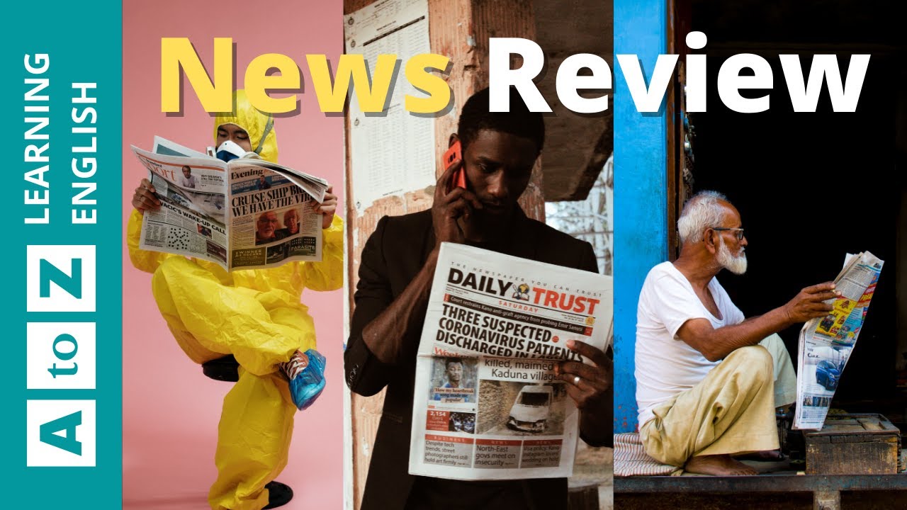 NEWS REVIEW from A to Z Learning English | Teaser Video | New Program ...