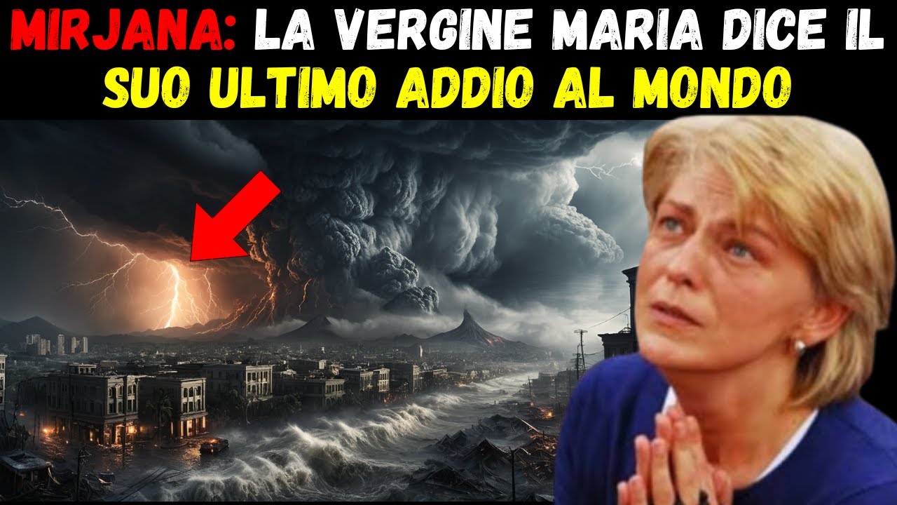 🚨😭🚨MEDJUGORJE OGGI: LA VERGINE MARIA DÀ ADDIO AL MONDO | MESSAGGIO ...