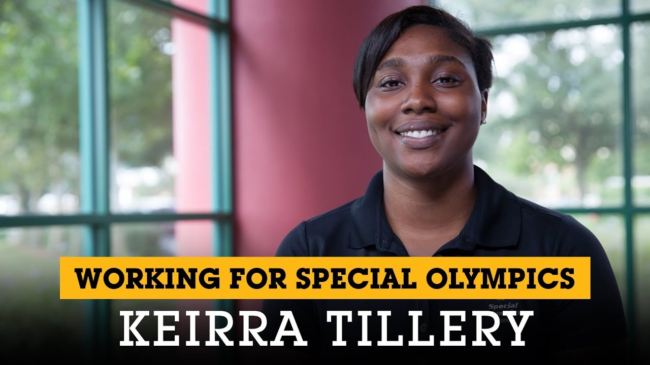 Keirra Tillery on Working for Special Olympics Florida - YouTube