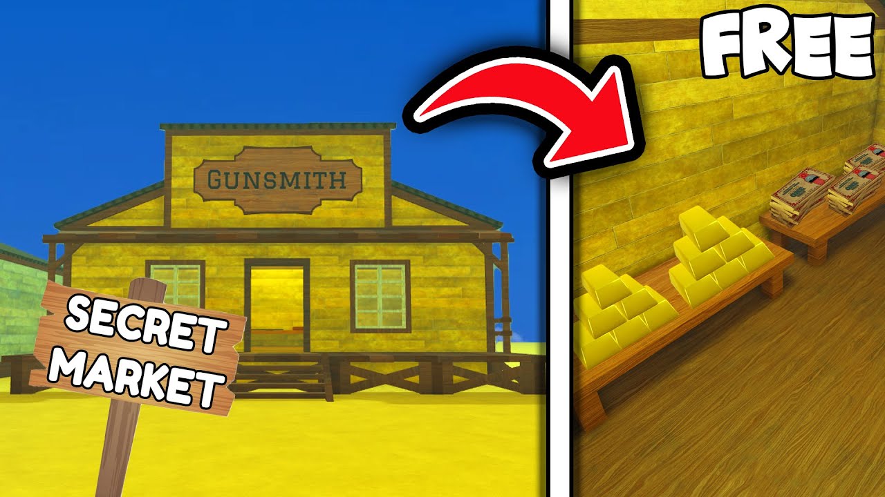 😱NEW SECRET!!🔥 I FOUND SECRET MARKET IN DEAD RAILS ROBLOX FUNNY MOMENTS ...