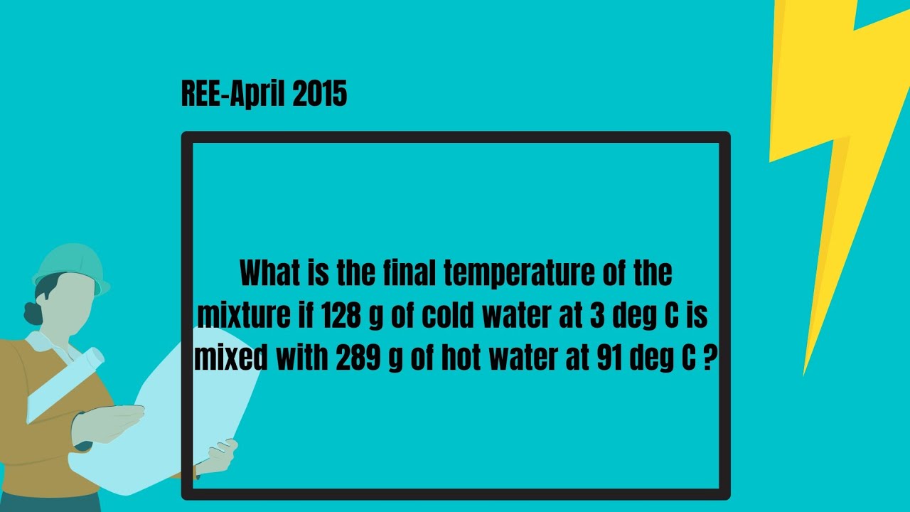 Final temperature of a mixture - Thermal Equilibrium - YouTube