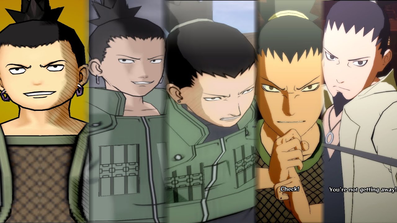 Shikamaru Ultimate Jutsus Evolution in All Naruto Ultimate Ninja Series - YouTube