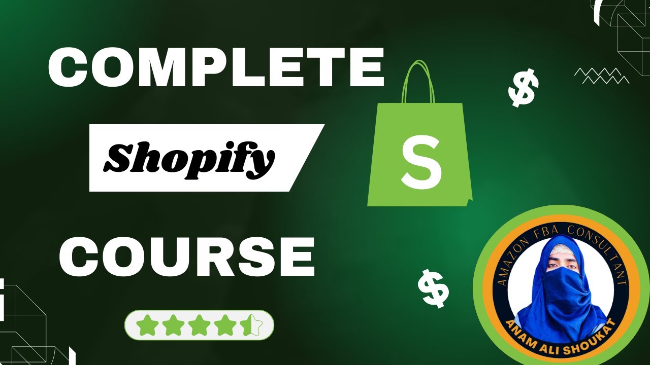 |Shopify Course for Beginners| Shopify Course 2024 | Fully Explained ...