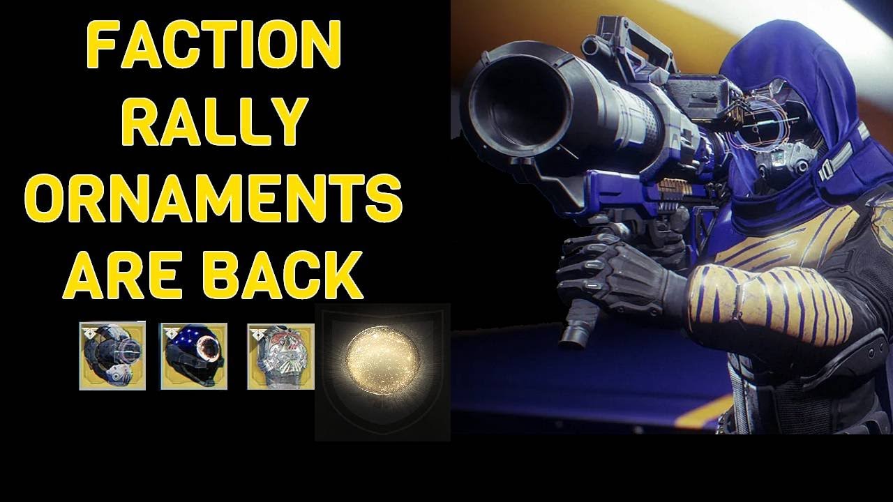 🚨PSA!🚨 Year 1 Destiny 2 Faction Rally Exotic Ornaments In Eververse ...