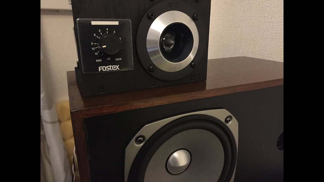 fOSTEX FF165WK FT17H R80B - YouTube