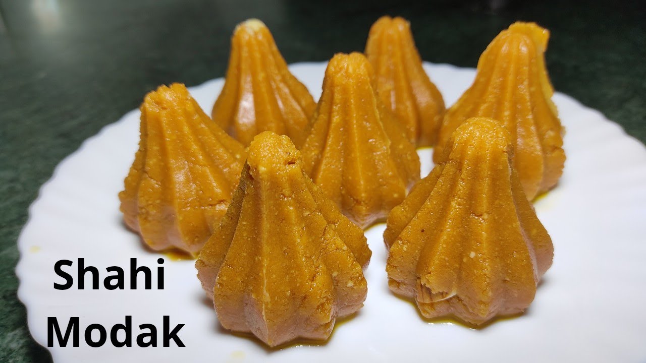 शाही मोदक | Ganesh Chaturthi Special | Shahi Modak Recipe - YouTube