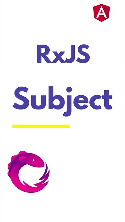 RxJS Subject| Subject variants| Angular | Just 35 seconds |#Shorts - YouTube