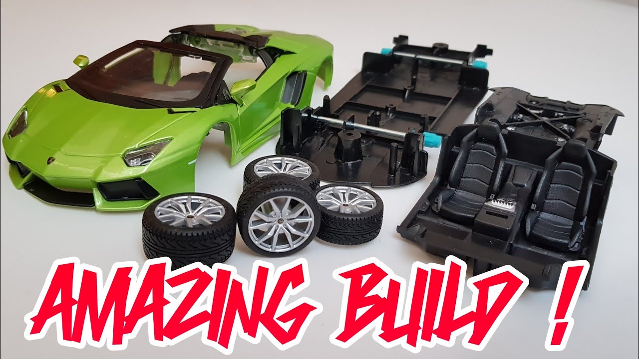 LAMBORGHINI Increíble Construcción Aventador Roadster/ Amazing build ...