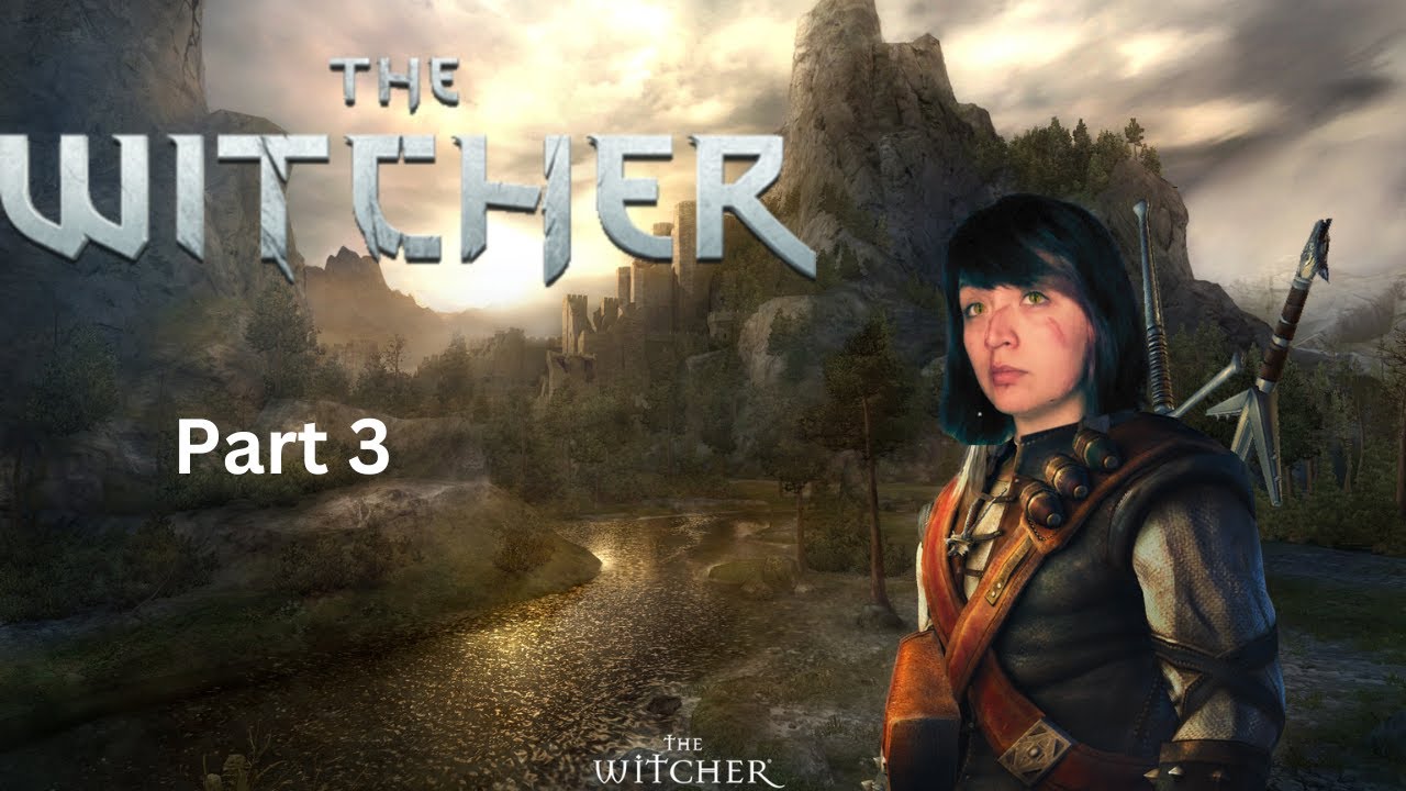 The witcher part 3 We finally leave the first town - YouTube