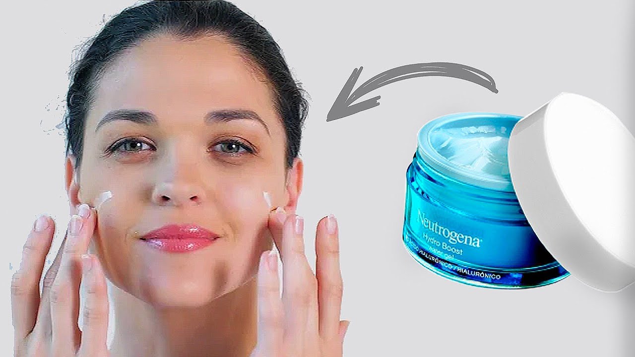 Esse é um dos MELHORES hidratantes para o rosto!? Neutrogena HydroBoost ...