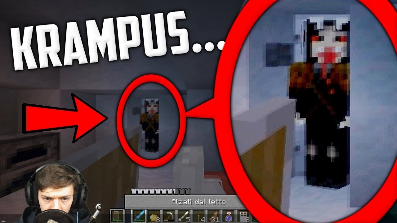 KRAMPUS NEL MIO MONDO DI MINECRAFT? (INCREDIBILE) - YouTube