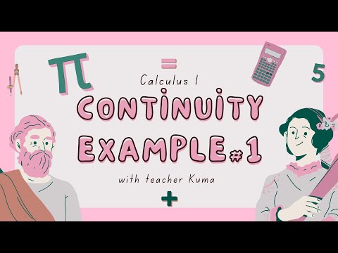 Continuity example#1(continuous functions)